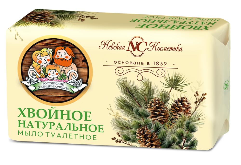 Невская косметика мыло туалетное хвойное 180 гр