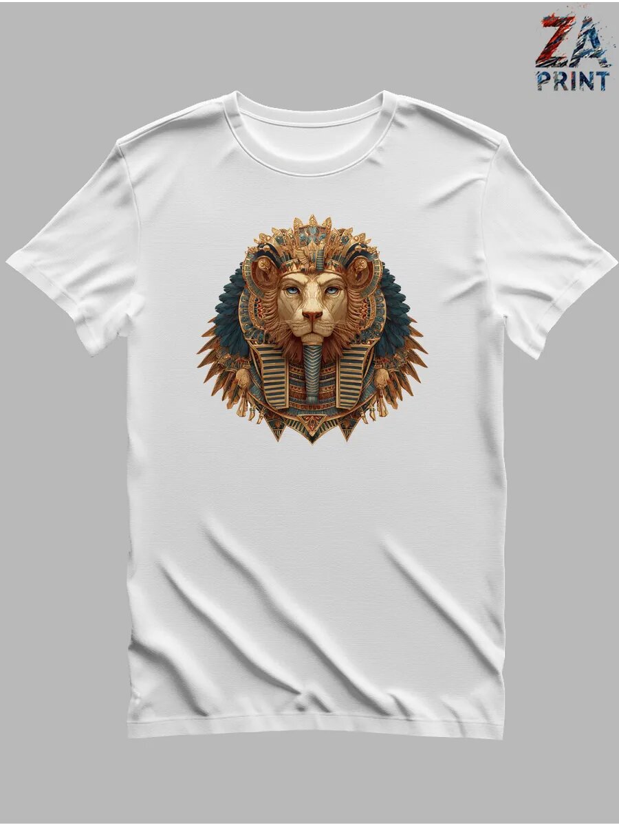 Футболка египетский лев