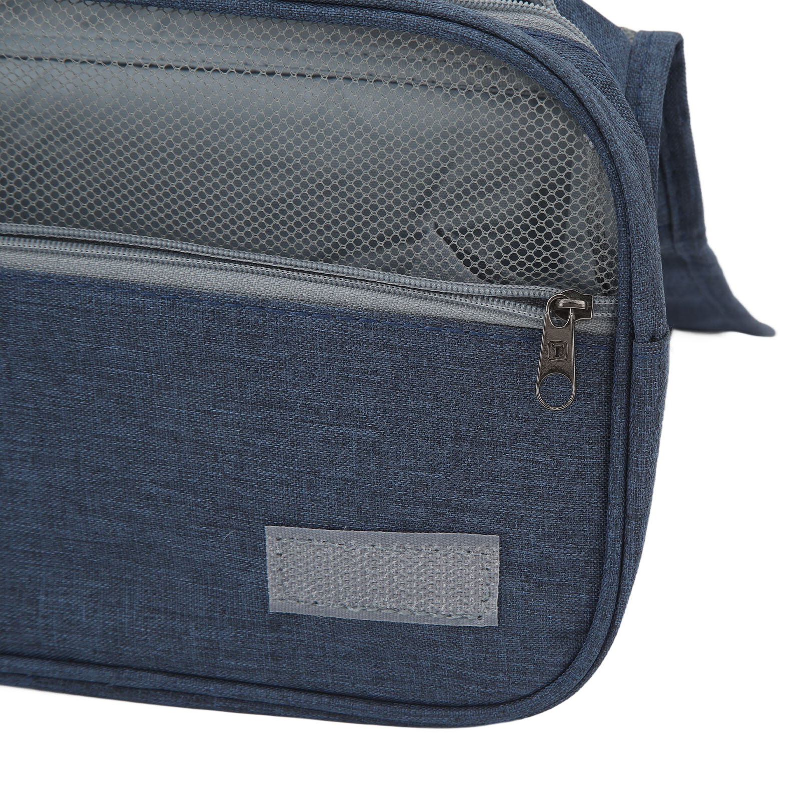 Мужская деловая складная дорожная косметичка большой вместимости, водонепроницаемая, подвесная косметичка темно-синего цвета