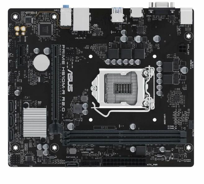 Материнская плата ASUS PRIME H510M-R R2.0-SI (PRIME-H510M-R-R2.0-SI)