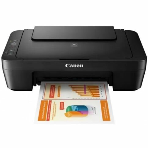 МФУ струйное Canon Pixma MG2545S (0727C027) черный - цветной, A4, 4800x600 dpi, ч/б - 21 стр/мин (A4), USB