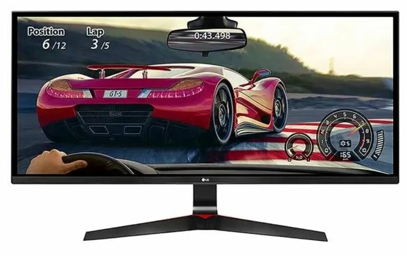 34" Монитор LG Gaming 34UM69G-B (34UM69G-B. ARUZ) черный - 2560x1080@60Гц, IPS, 5 мс, 1000:1, 250 Кд/м, 178/178, HDMI, Display Port, AMD FreeSync