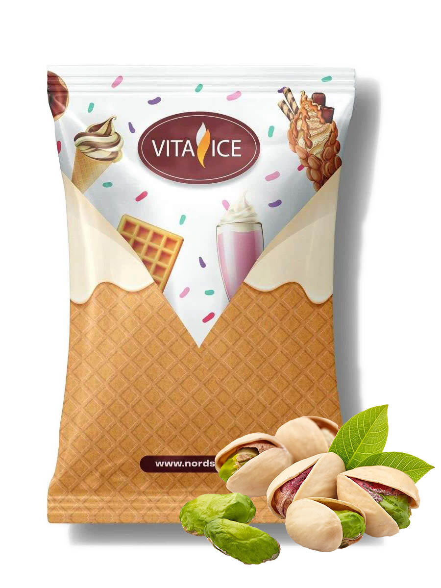 Основа для коктейлей и мороженого Vita Ice Премиум фисташка, пакет 1 кг