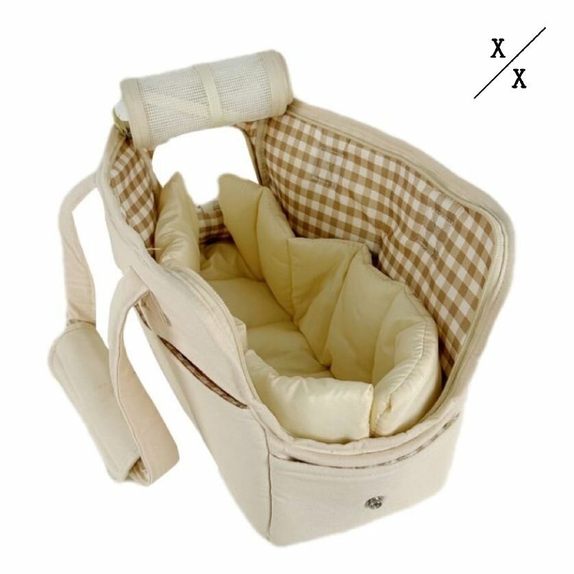 ONECUTE Маленькая собачья сумка с карманом, мягкий складной мешок для собак