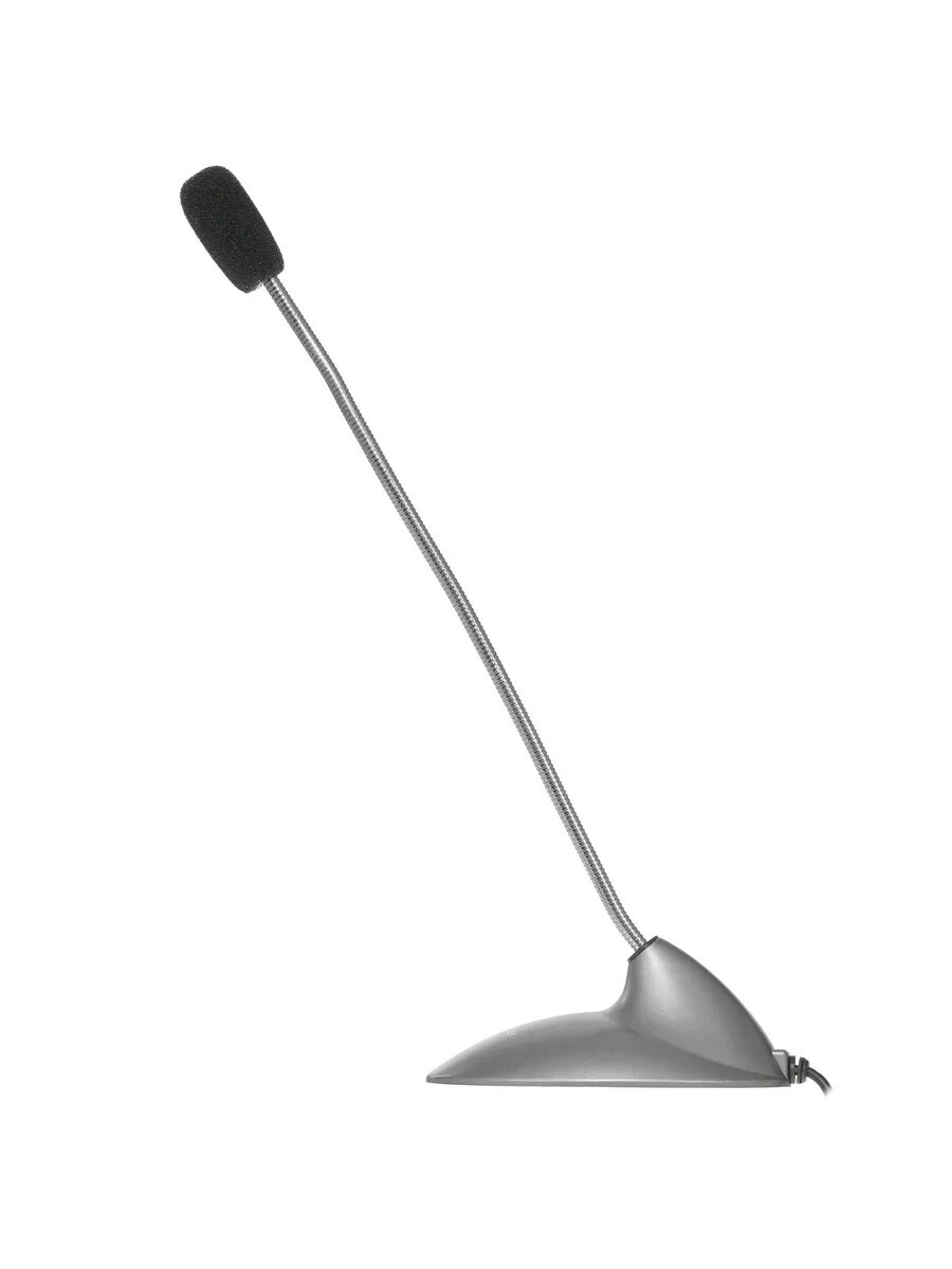 Микрофон гибкий для ПК MIC-111 1.5м кабель jack 3.5