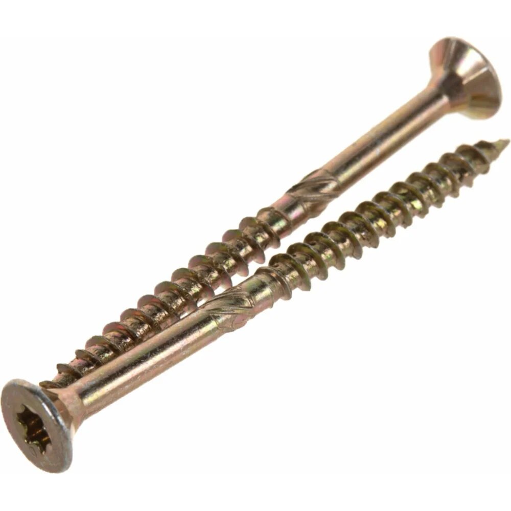 Европартнер Шуруп конструкционный для дерева с фрезой, потай, ж/п Torx 30 6,0x90 + бита (35 шт.) B3 0052