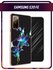 Чехол на Samsung Galaxy S20 FE / Самсунг Галакси S20 FE с принтом "Синий цветок ...