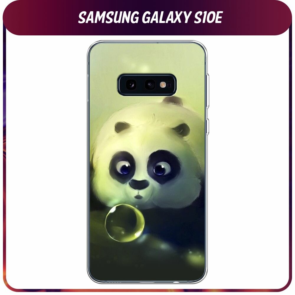 Чехол на Samsung Galaxy S10E / Самсунг Галакси S10E с принтом "Малыш панды"