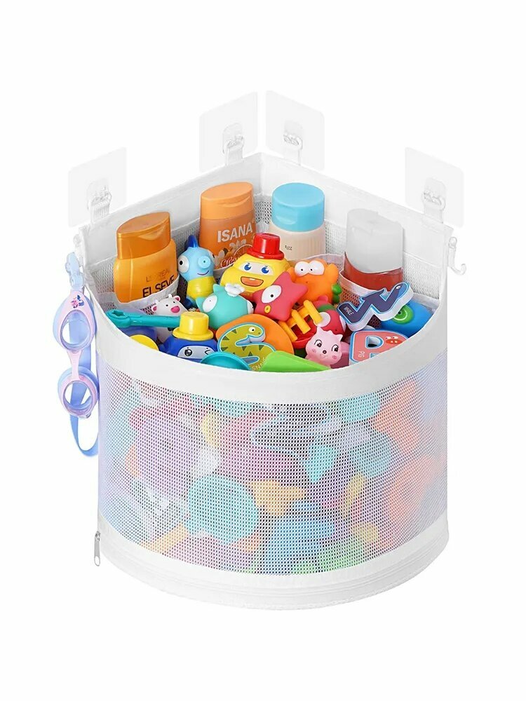 Кофр подвесной "Сетка с одной ячейкой для ванной комнаты", 26 см х 20 см х 30 см , 1 шт