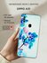 Силиконовый чехол на Oppo A31 / Оппо А31 с принтом "Голубая орхидея"