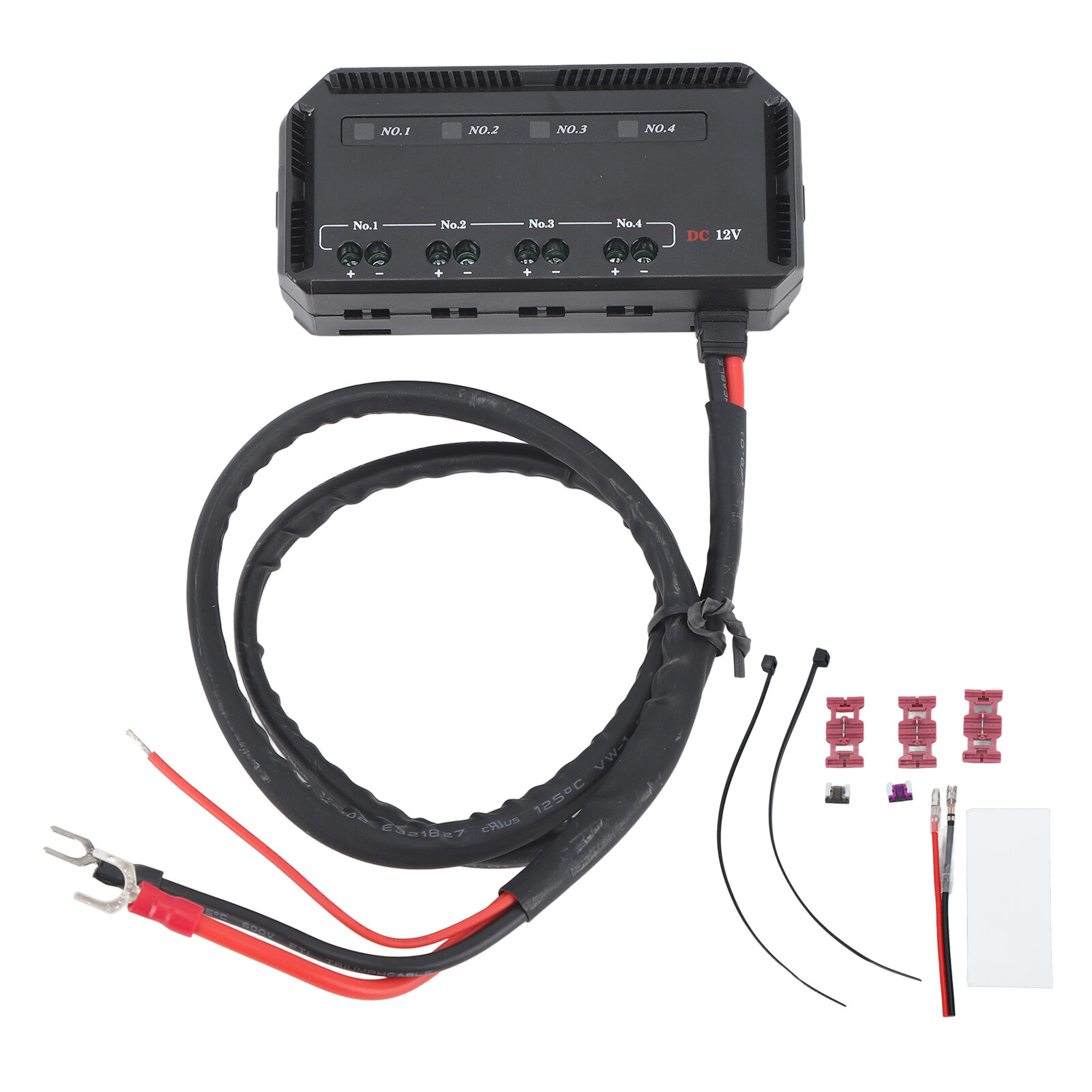 Блок предохранителей мотоцикла 12 В, универсальный блок предохранителей и реле 20 А, комплект со светодиодным индикатором для автомобиля