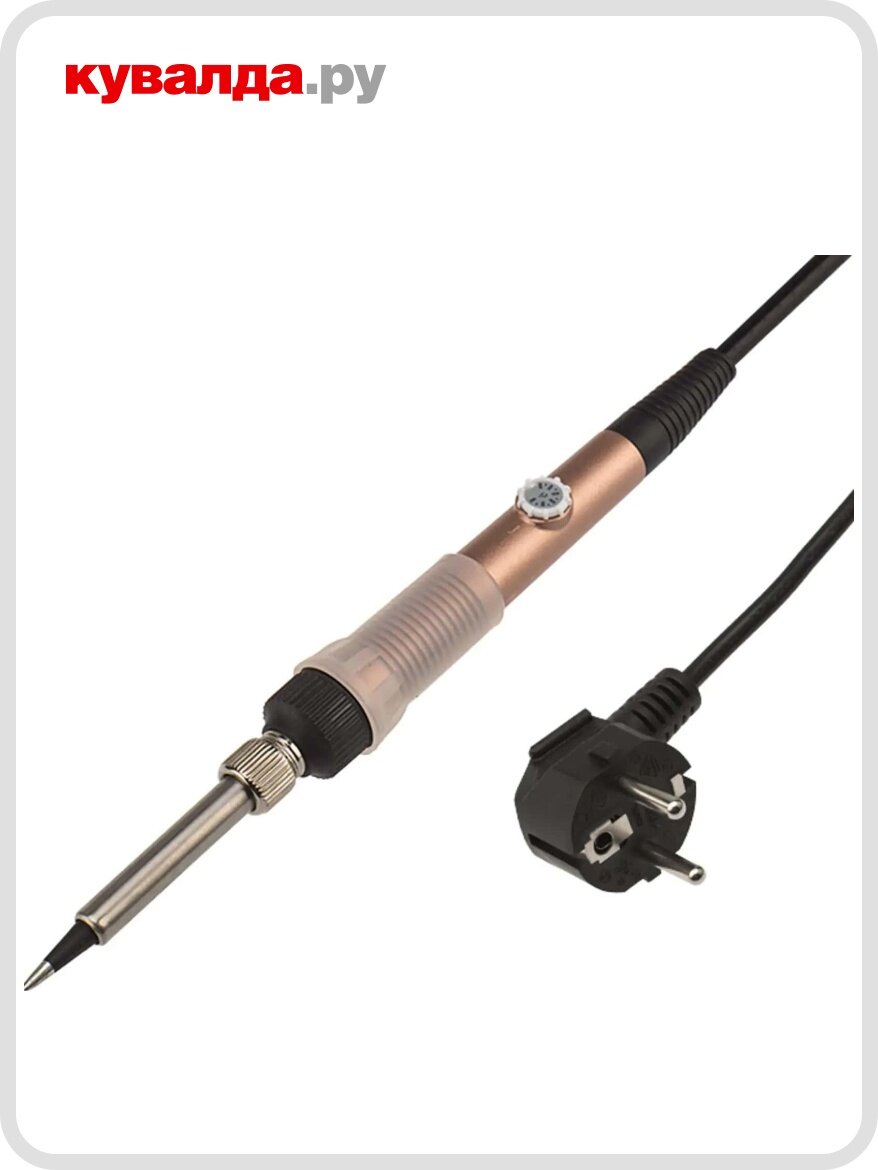 Паяльник с керамическим нагревателем REXANT Japan type 60 Вт 230В регул. темп. 12-0613