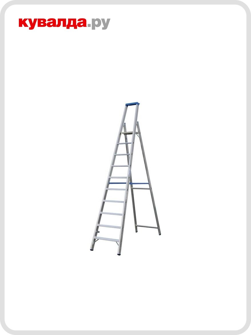 Стремянка алюминиевая KRAUSE STABILO 10 ступеней