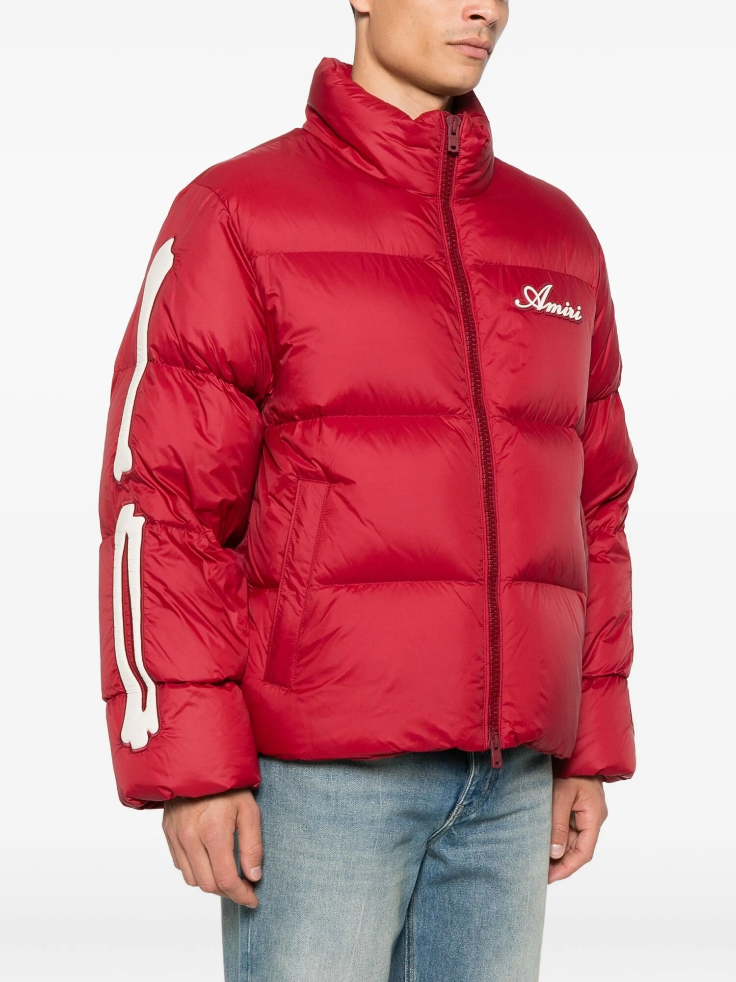 Куртка AMIRI Bones, размер L, red — фото 1