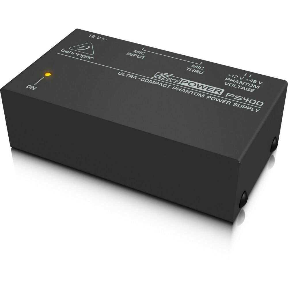 BEHRINGER PS400 Внешний блок фантомного питания с переключаемым рабочим напряжением