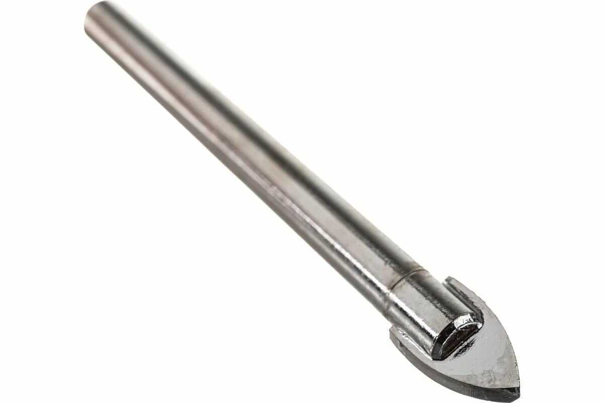 Novocraft Сверло по стекло/керамика O. 6 HEX CROSS, 4 грани блистер 1 шт L 76 mm, CXCR6076