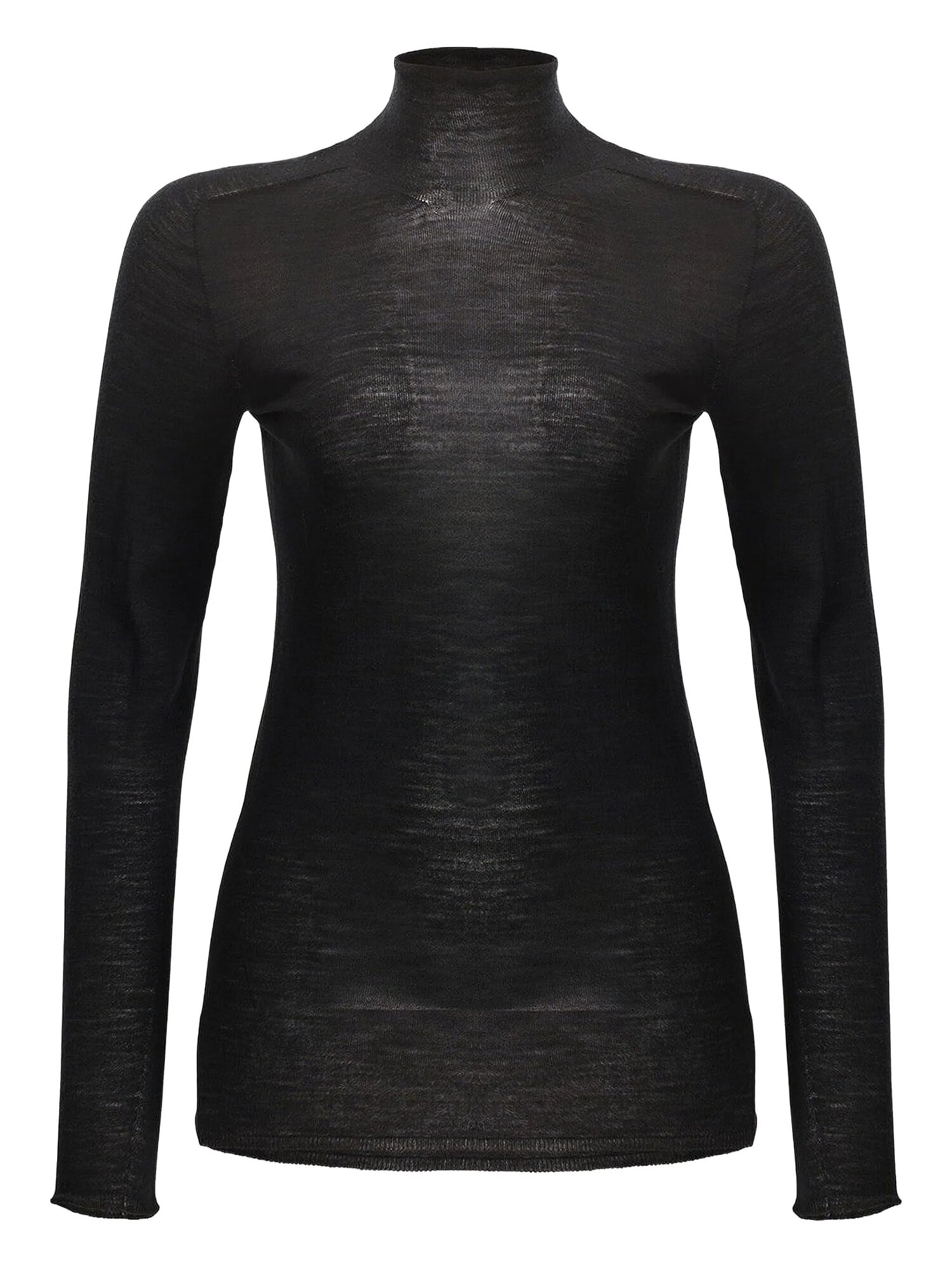 Топ Sheer turtleneck top