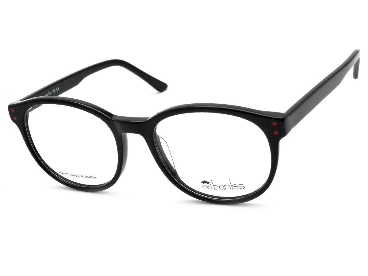 Оправа для очков BANISS BS9025 C02 пол Женский форма оправы Круглая цвет оправы Чёрный