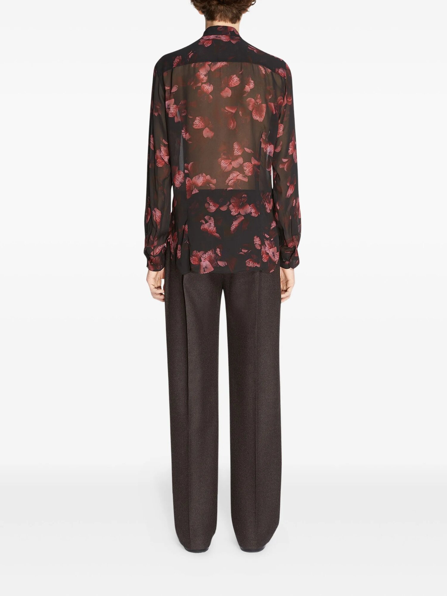 Рубашка Dries Van Noten, размер 52, black / black — фото 1
