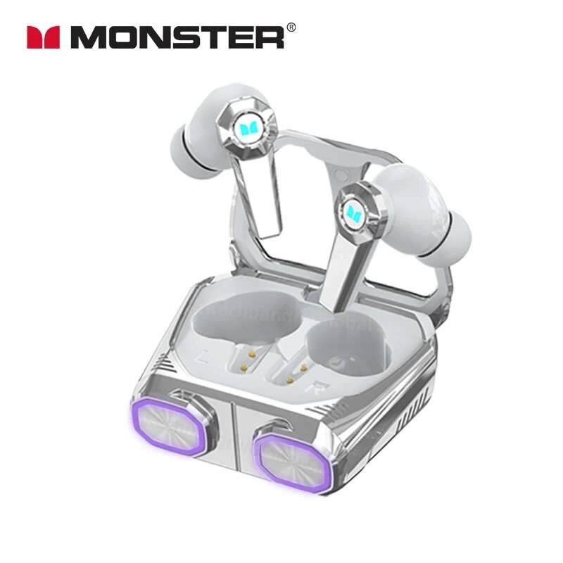 Беспроводные наушники Monster XKT32 Bluetooth 5.4 TWS Hi-Fi Stereo HD с микрофоном