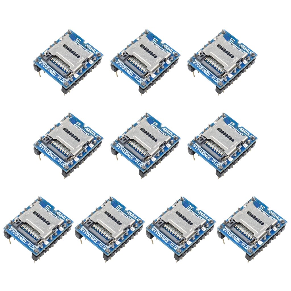 Голосовой Модуль Карты Простого Управления WTV020 С Интерфейсами Последовательного Порта И Высокой Совместимостью