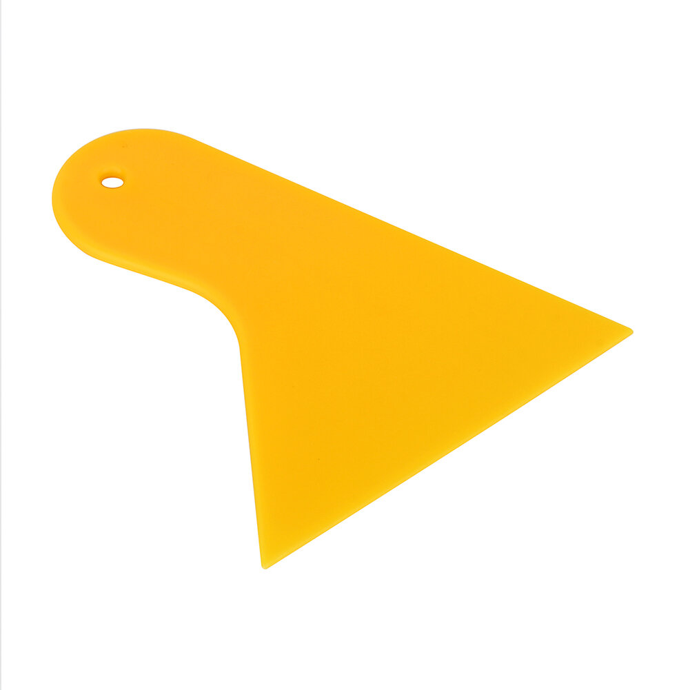 Скребок для автомобильной пленки, пластиковая пленка, ракель для удаления пузырьков воздуха и наклеек на стекло.