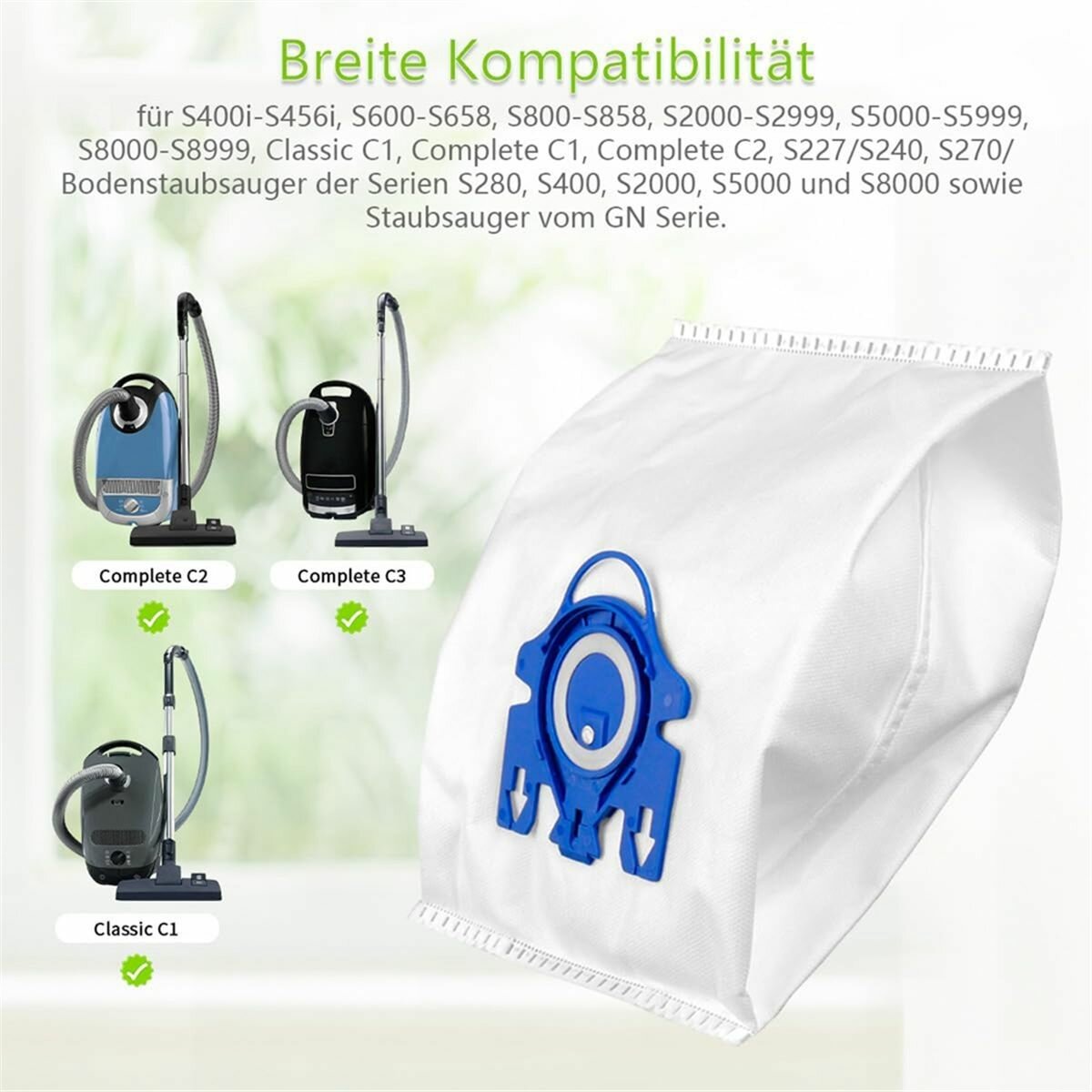 Пылесборники для пылесосов Miele Complete C2 C3 Фильтры