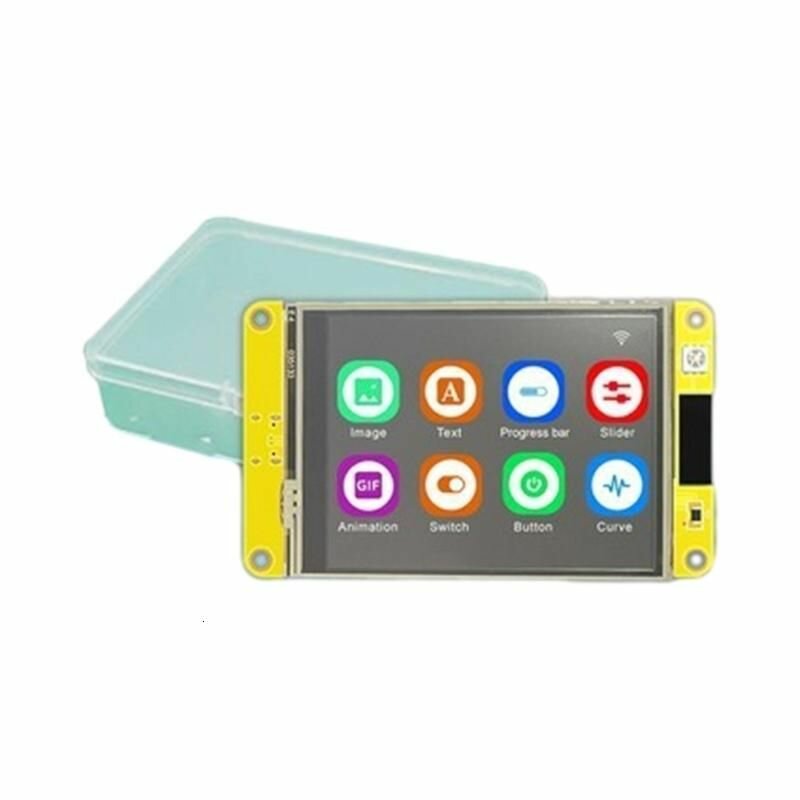 ESP32 Дисплей 3.2" IPS LCD TFT, - Резистивный сенсорный экран