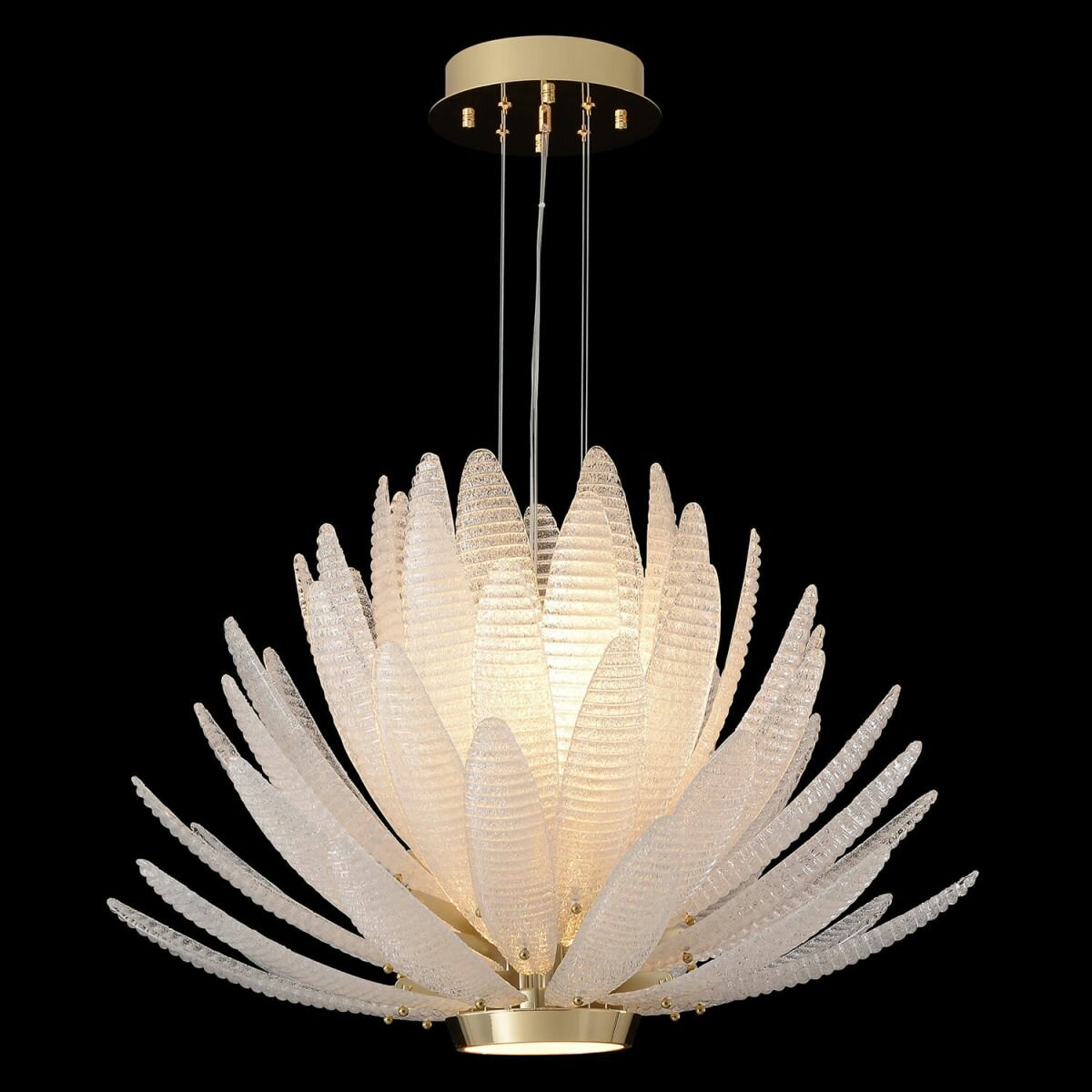 Подвесная люстра Crystal Lux ARTICHOKE SP8+1 GOLD