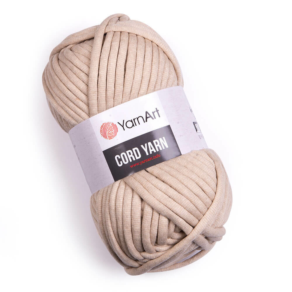 Пряжа YarnArt Cord Yarn 753 (4 мотка по 250г/73м) светло-бежевый