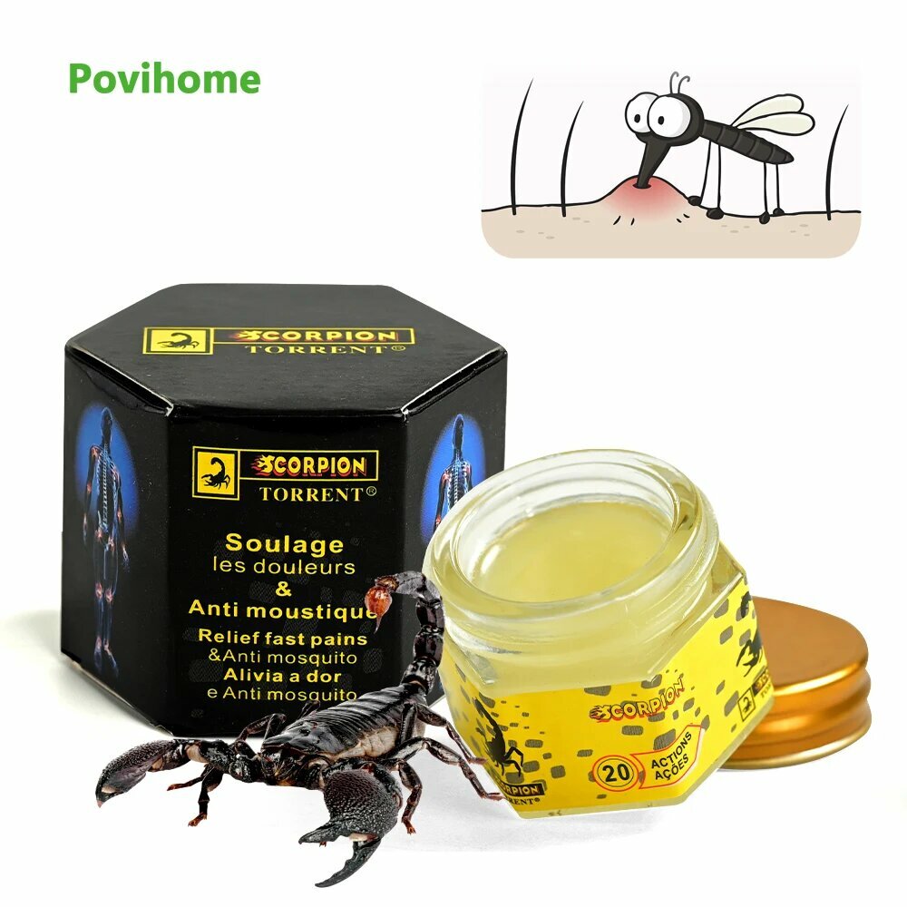 Sumifun Снеболивающий крем с ядом скорпиона 1/2/3/5 шт. 3pcs