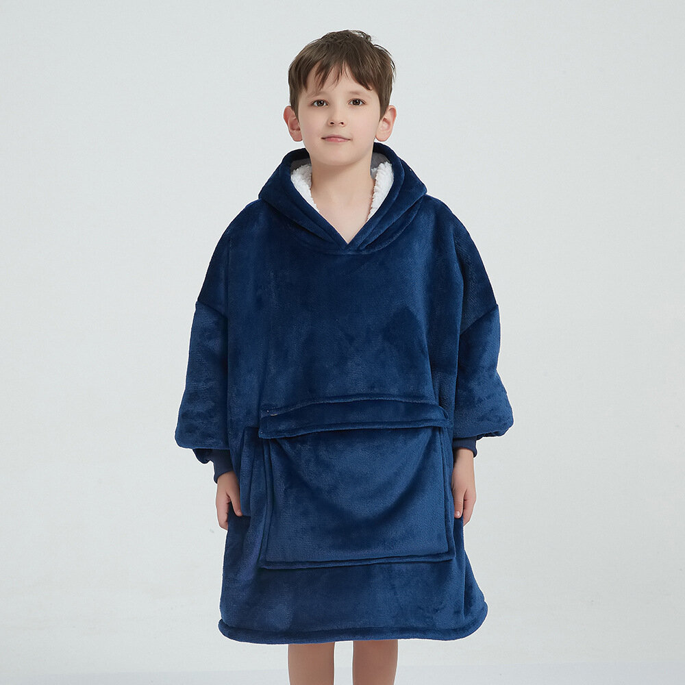 Детское одеяло с капюшоном, Длина одежды 75 см