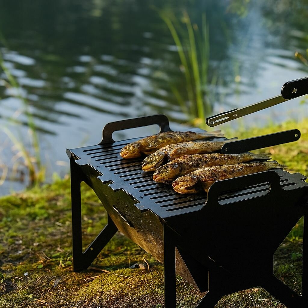 Походный разборный мангал