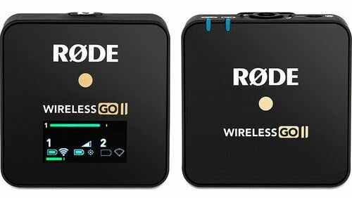 RODE Wireless GO II Single сверхкомпактная и крайне универсальная двухканальная беспроводная микрофо