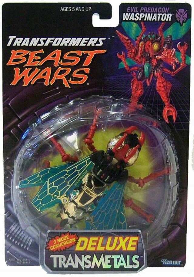 Трансформеры Игрушка хасбро Waspinator Deluxe Class Transformers Beast Wars Transmetals