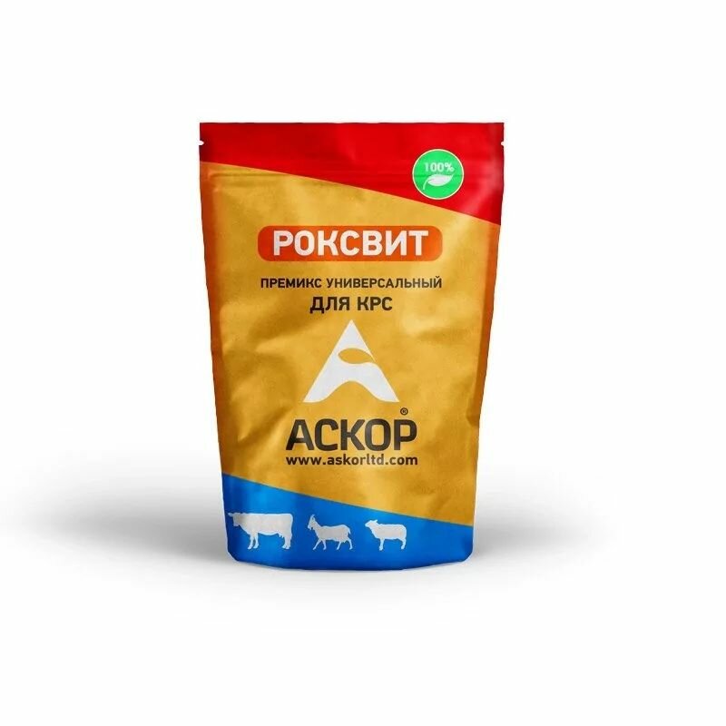 Роксвит Премикс для КРС универсальный, 1 шт 900 гр