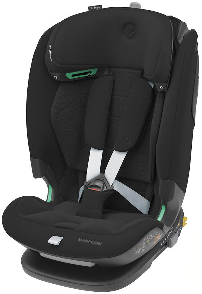Автокресло Maxi-Cosi Titan Pro i-size Authentic Black, группы 1/2/3, крепление isofix