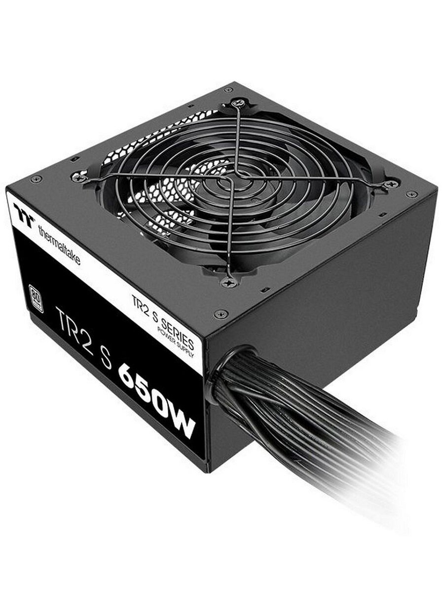 Блок питания Thermaltake TR2 S, 650W, 120mm, 80Plus, APFC, черный
