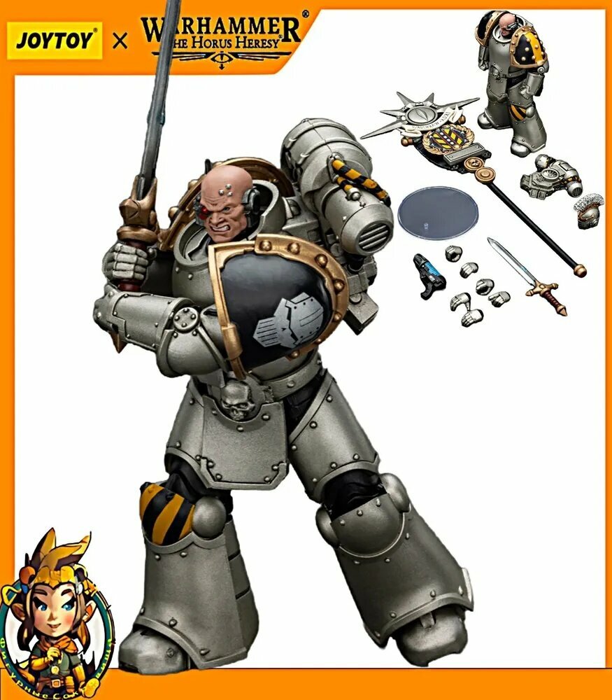 Аниме фигурки JOYTOY Iron Warriors Warhammer The Horus Heresy, 1/18