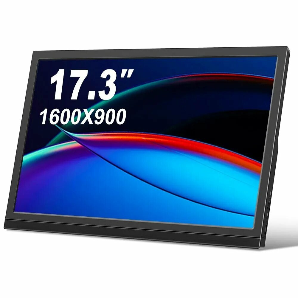 JOHNWILL 17.3" Монитор, черный