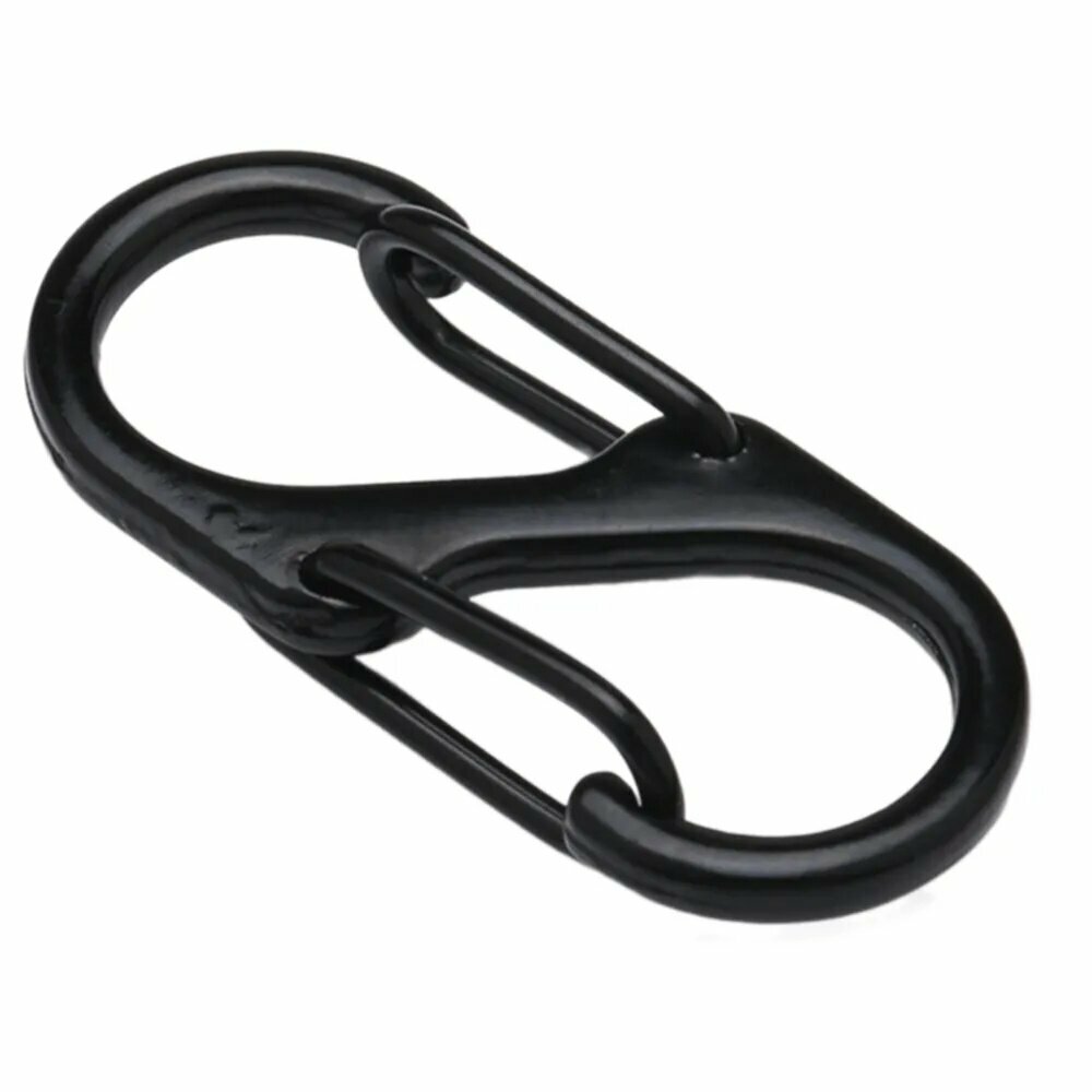 Карабин Двусторонний Зажим Крючок для Ключей