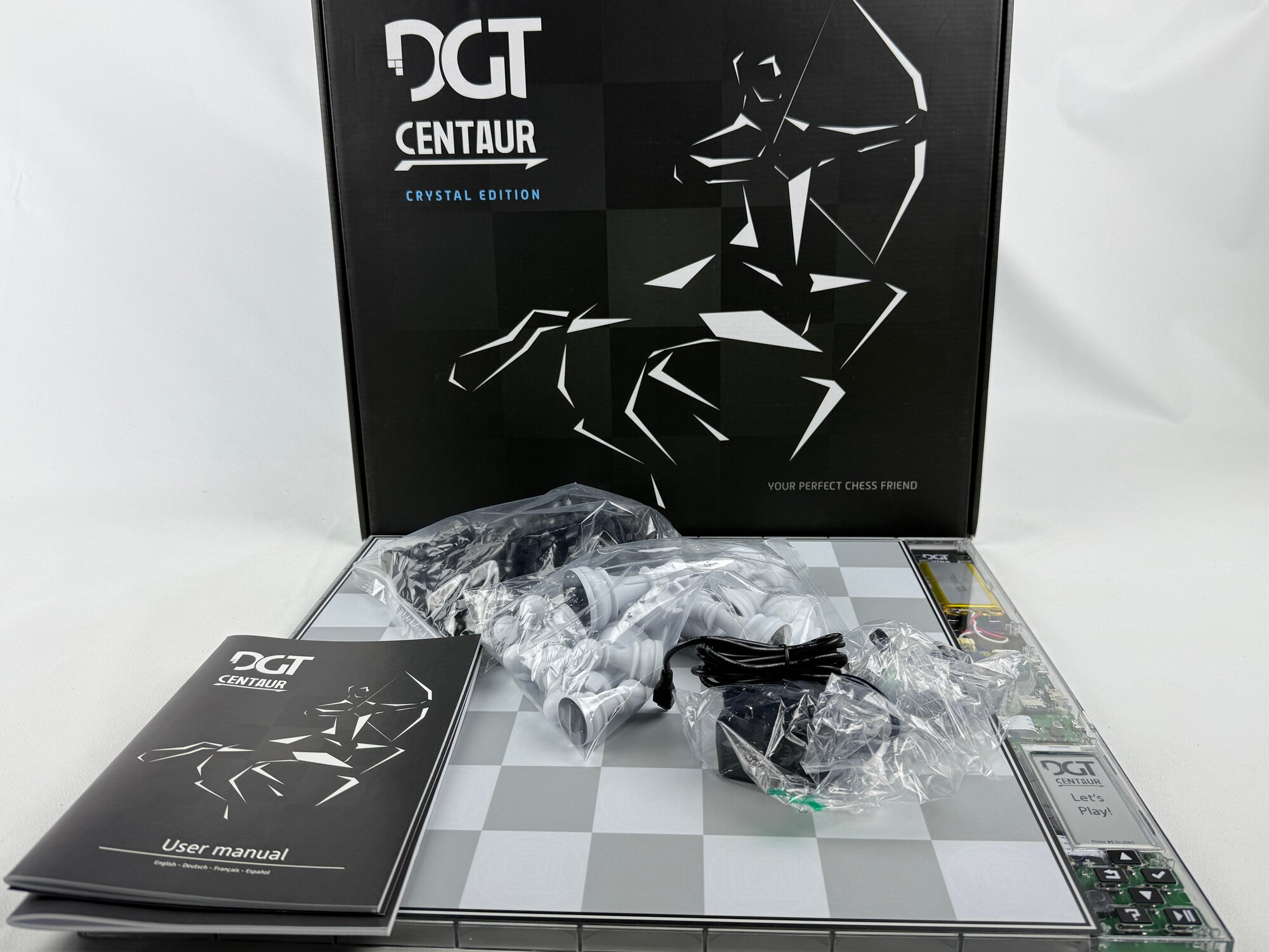 Шахматный компьютер DGT Centaur Crystal Edition "Кентавр Кристал" (Голландия)