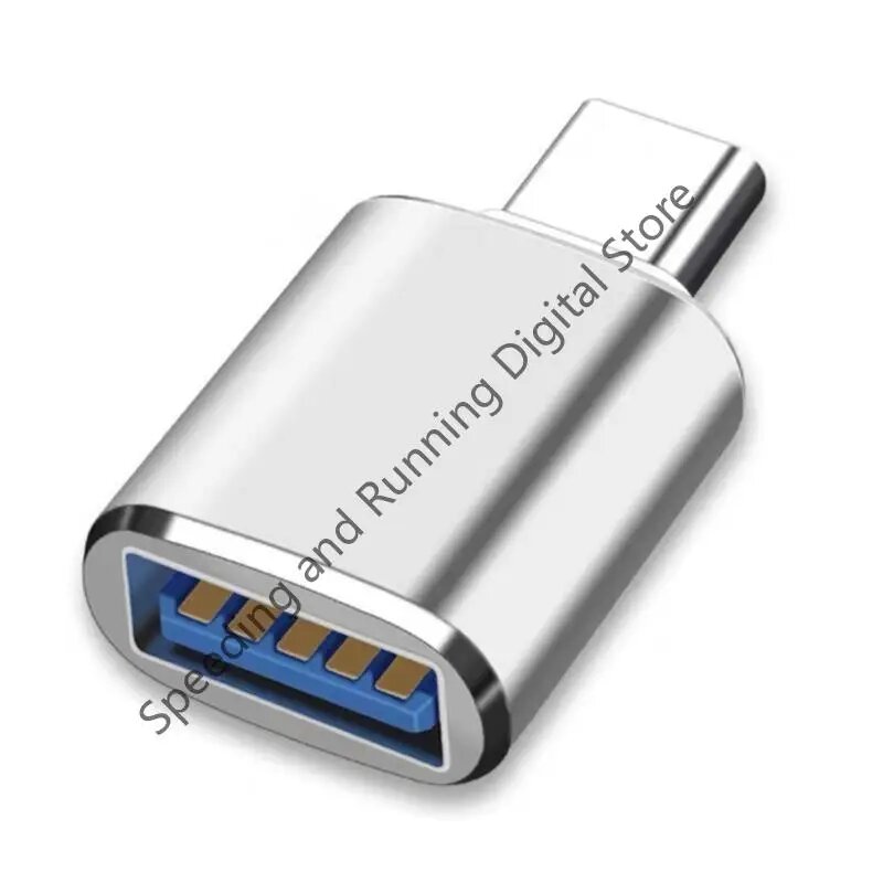 USB Type-C - USB 3.0 адаптер, Silver