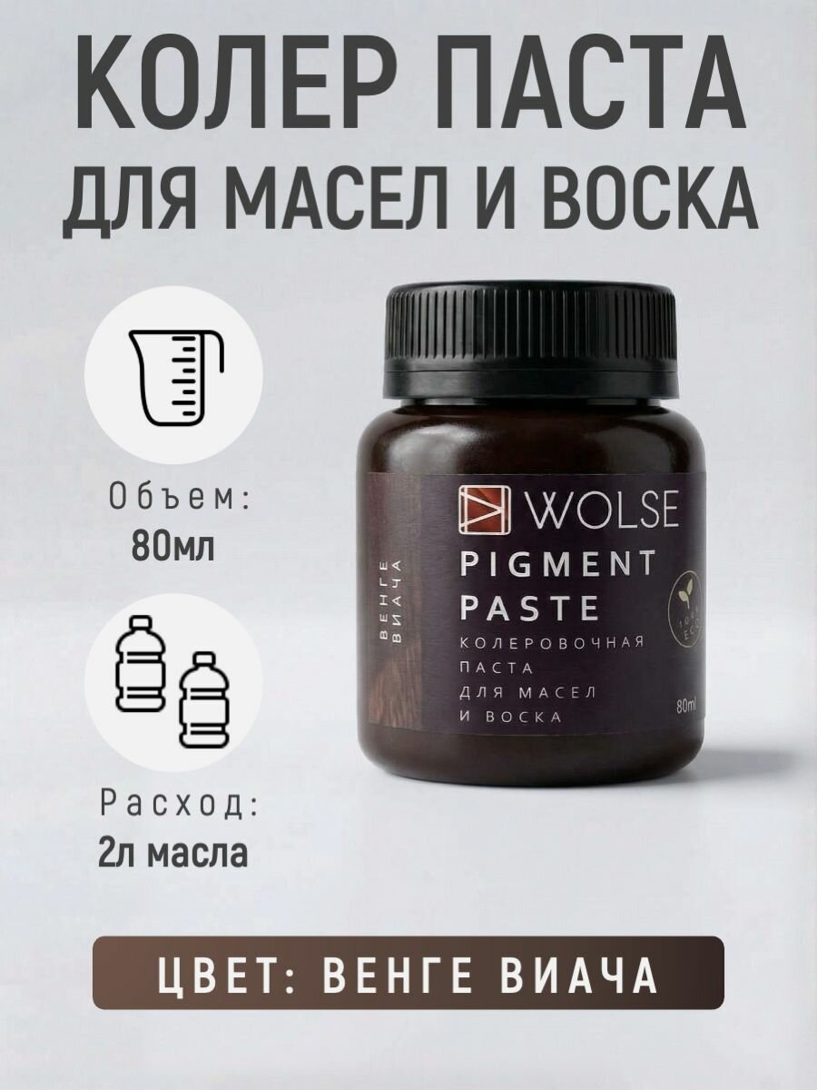 Колер-паста для масел и восков