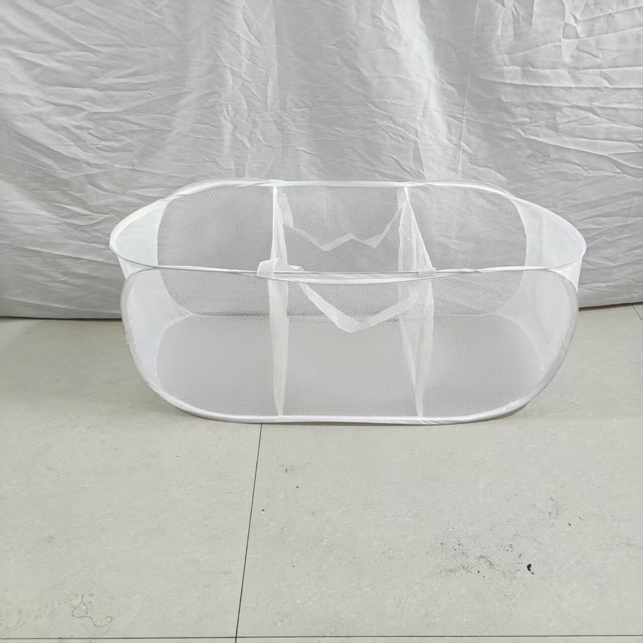 Складная корзина для белья, контейнер для хранения грязной одежды, большая домашняя сетчатая корзина для белья, многофункциональная корзина для ванной