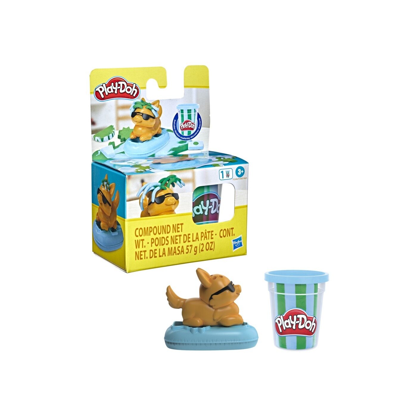Масса для лепки Hasbro Play-Doh Pool Party Pup + аксессуар F3563_F5346