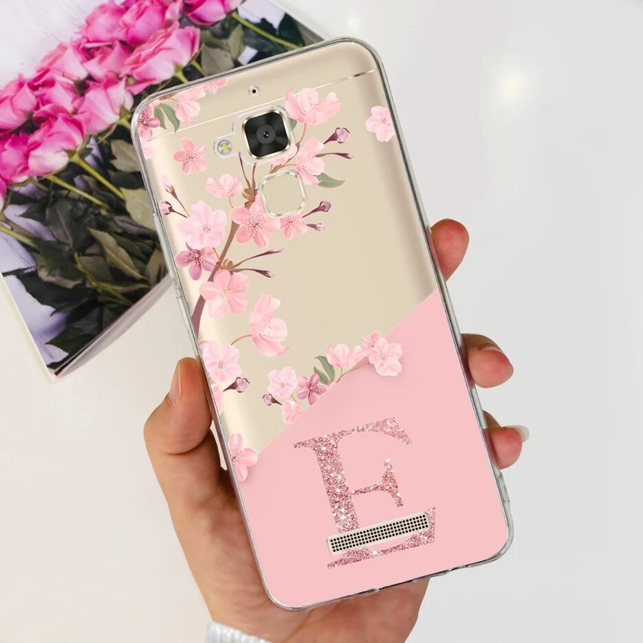 Чехол для Asus Zenfone 3 Max ZC520TL X008D X008DA X008DC X00KD, Роскошный чехол с Розовый, Pink E