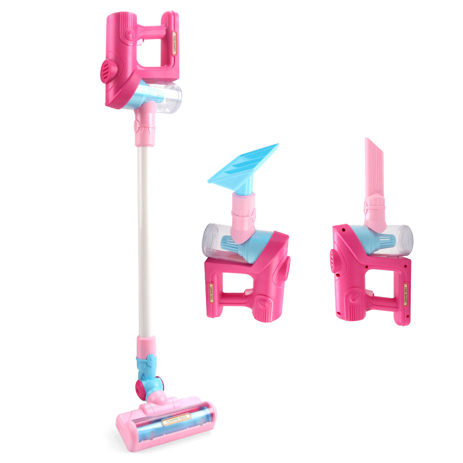 Игрушка-пылесос с реалистичными звуками и подсветкой развивающая координацию у детей