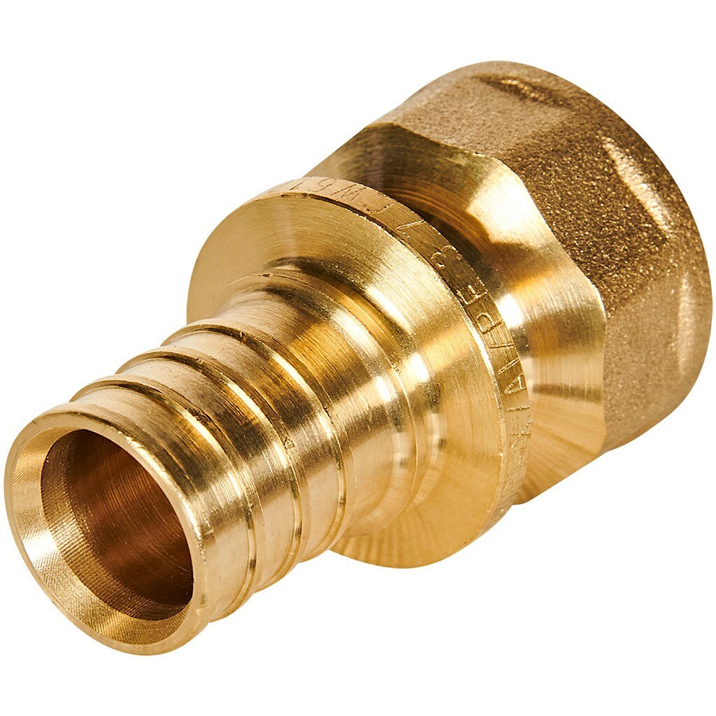 Переходник 25 x 3/4" (ВР) аксиальный для труб PEX ROMMER (RFA-0002-002534)