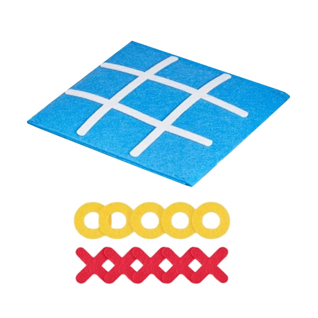 Детская развивающая настольная игра для раннего обучения felt mini nine grid-синий